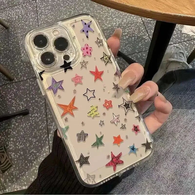 Чехол для iPhone 17 ProMax, цвет A1, звезды