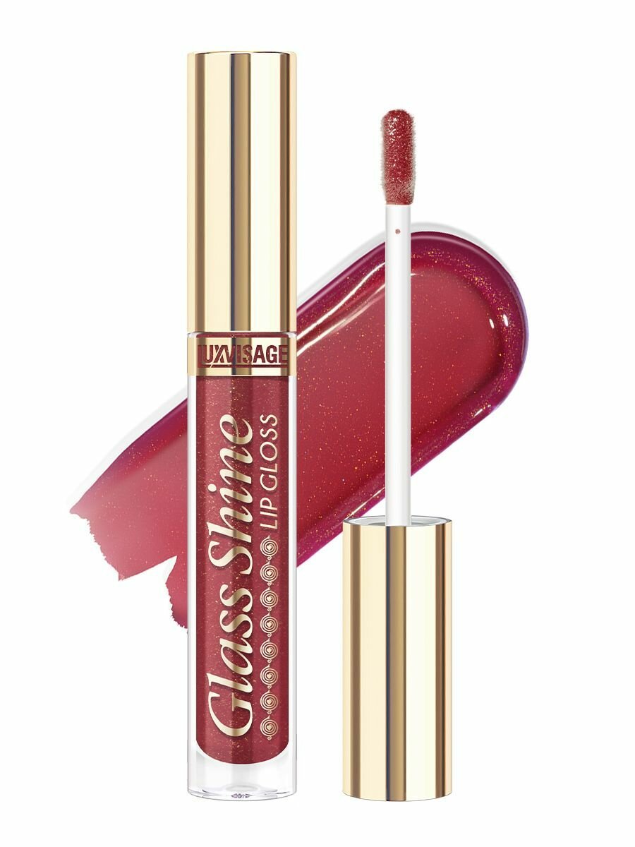 Блеск для губ LUXVISAGE Glass Shine тон 27 Lost Cherry