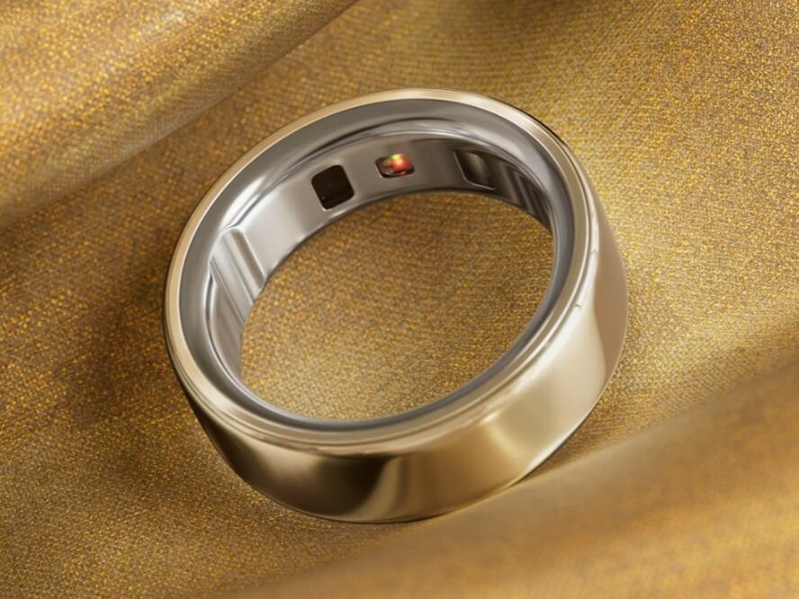 Смарт-кольцо Oura Ring 4 Gold US8 — фото 1