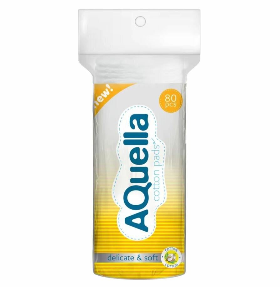 Aquella Ватные диски 80 шт в уп