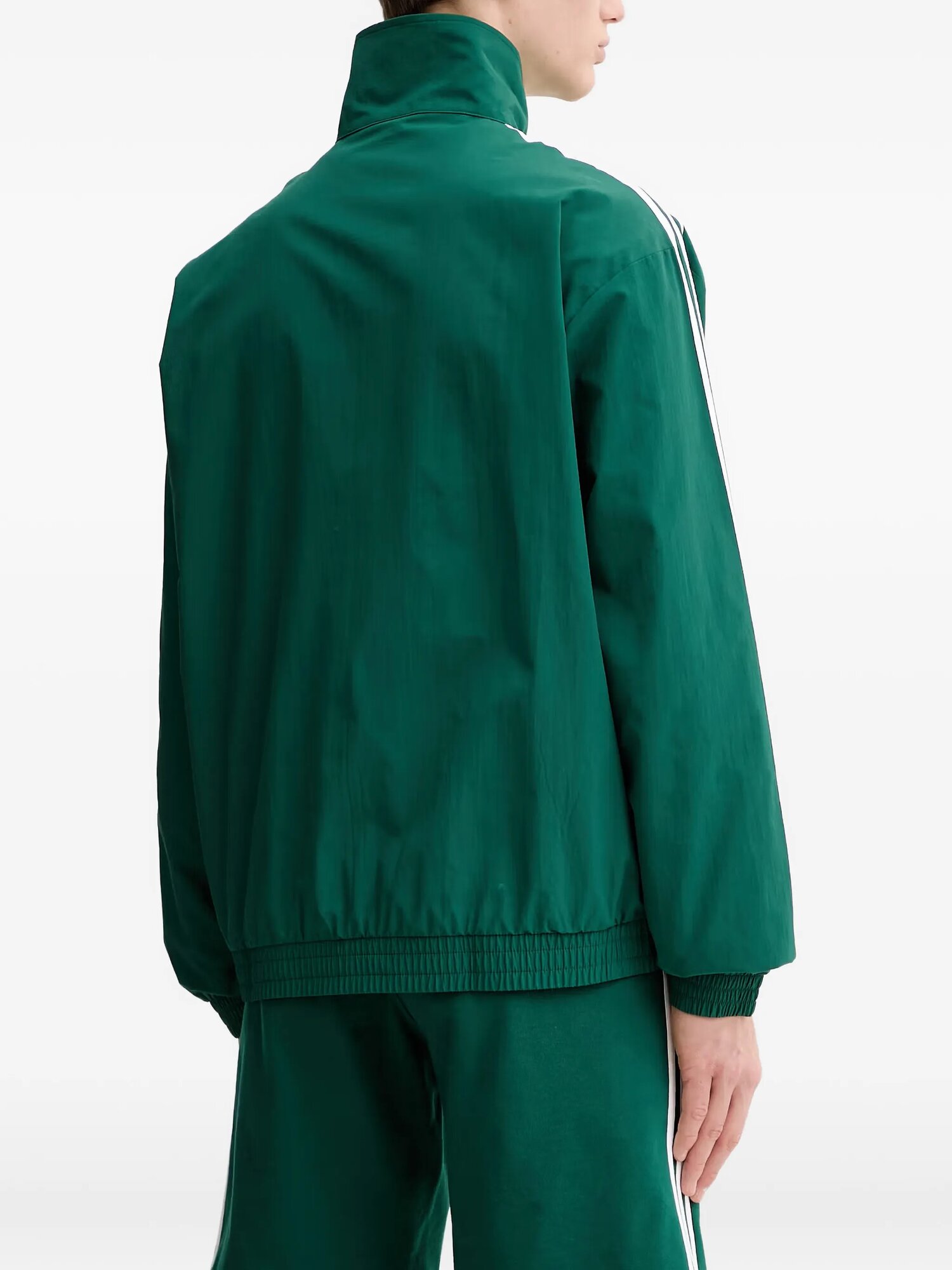 Куртка adidas Firebird logo-embroidered track jacket, размер 48 GER, green — фото 1
