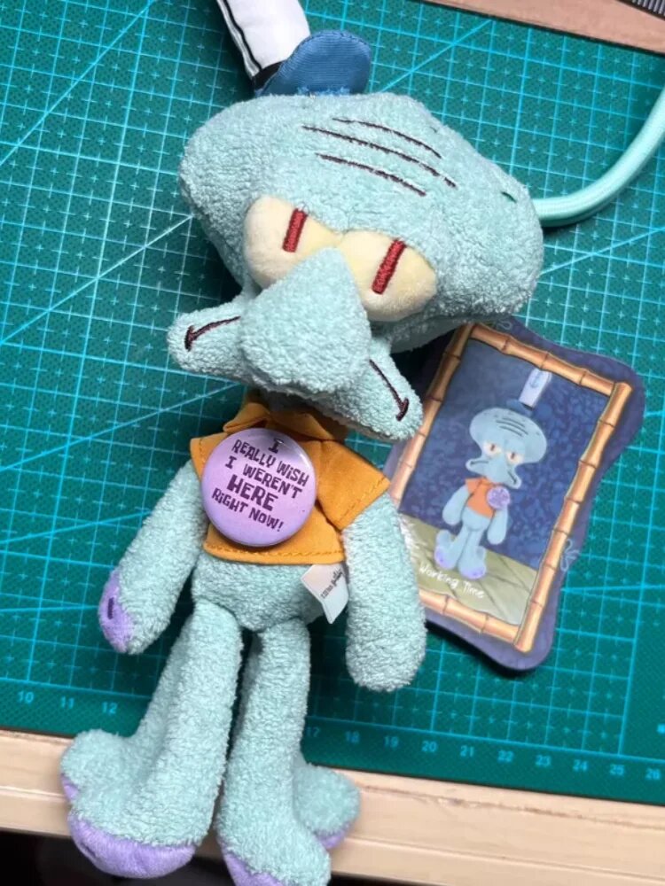 Фигурки Bandai Squidward A Day Series Blind Box Confirm A
