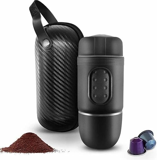 Ручная эспрессо кофеварка Staresso Mini, gen 3 в кейсе