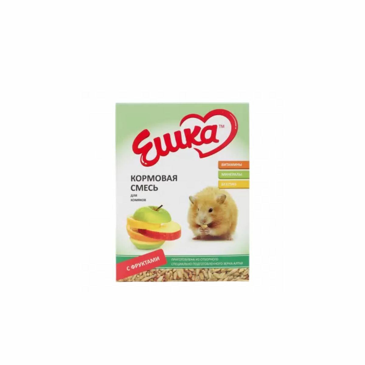 Ешка Кормовая смесь фруктовая для хомяков, 450 гр