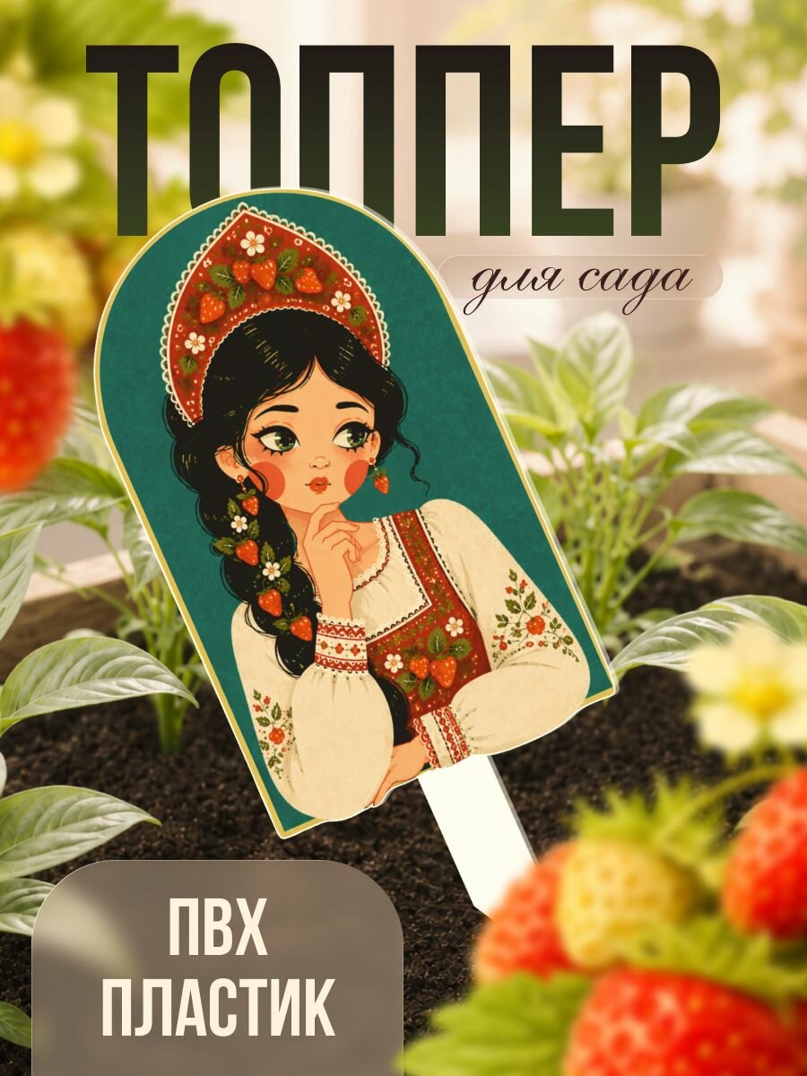 Фигурки для сада Царевна Земляника милая царевна