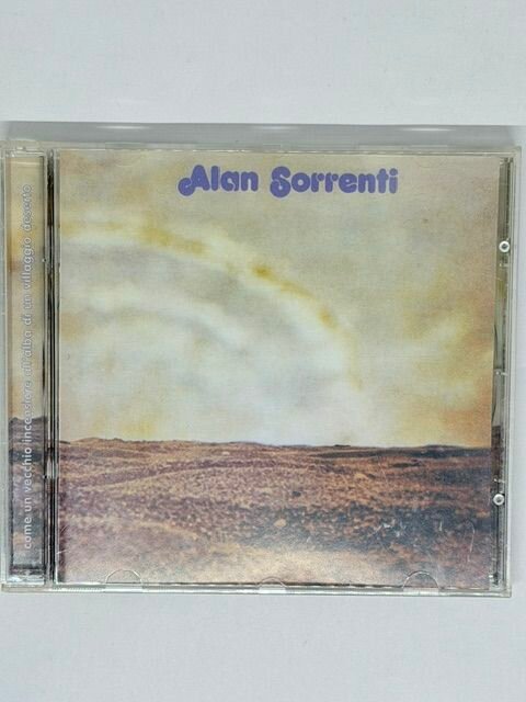 Музыкальный диск Alan Sorrenti-Come Un Vecchio Incensiere All'Alba Di Un Villaggio Deserto (CD, EUROPE) '99 MINT