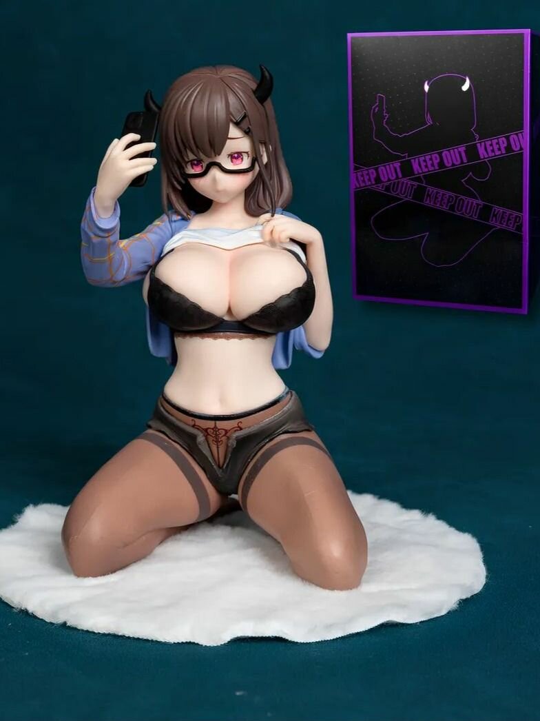 Фигурка Хентай Аниме Матча Цзян / Matcha Chan 18+ / Коллекционная статуэтка 15 см