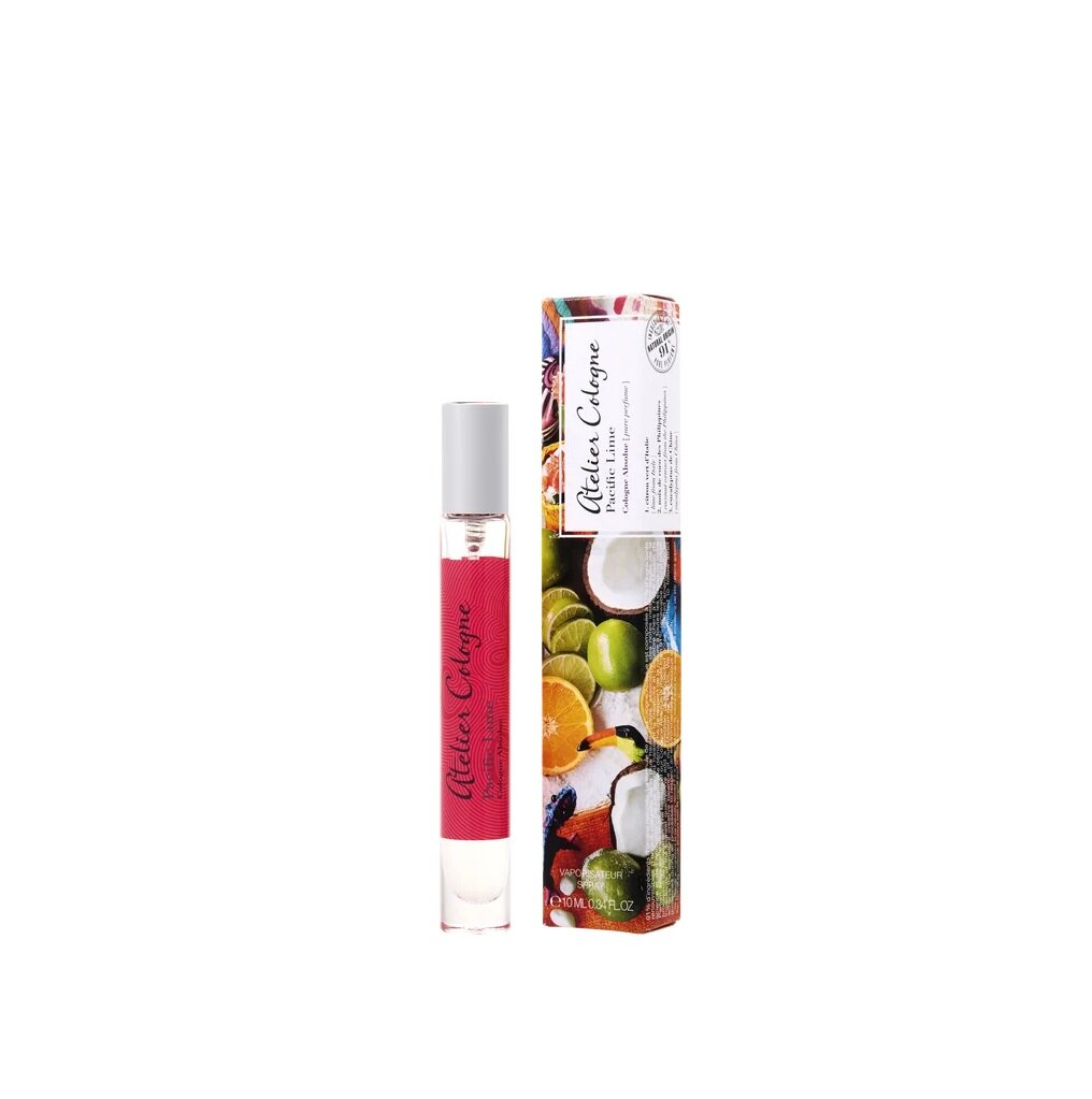 Atelier Cologne Pacific Lime 10 мл одеколон для мужчин и женщин, цитрусовые, фруктовые