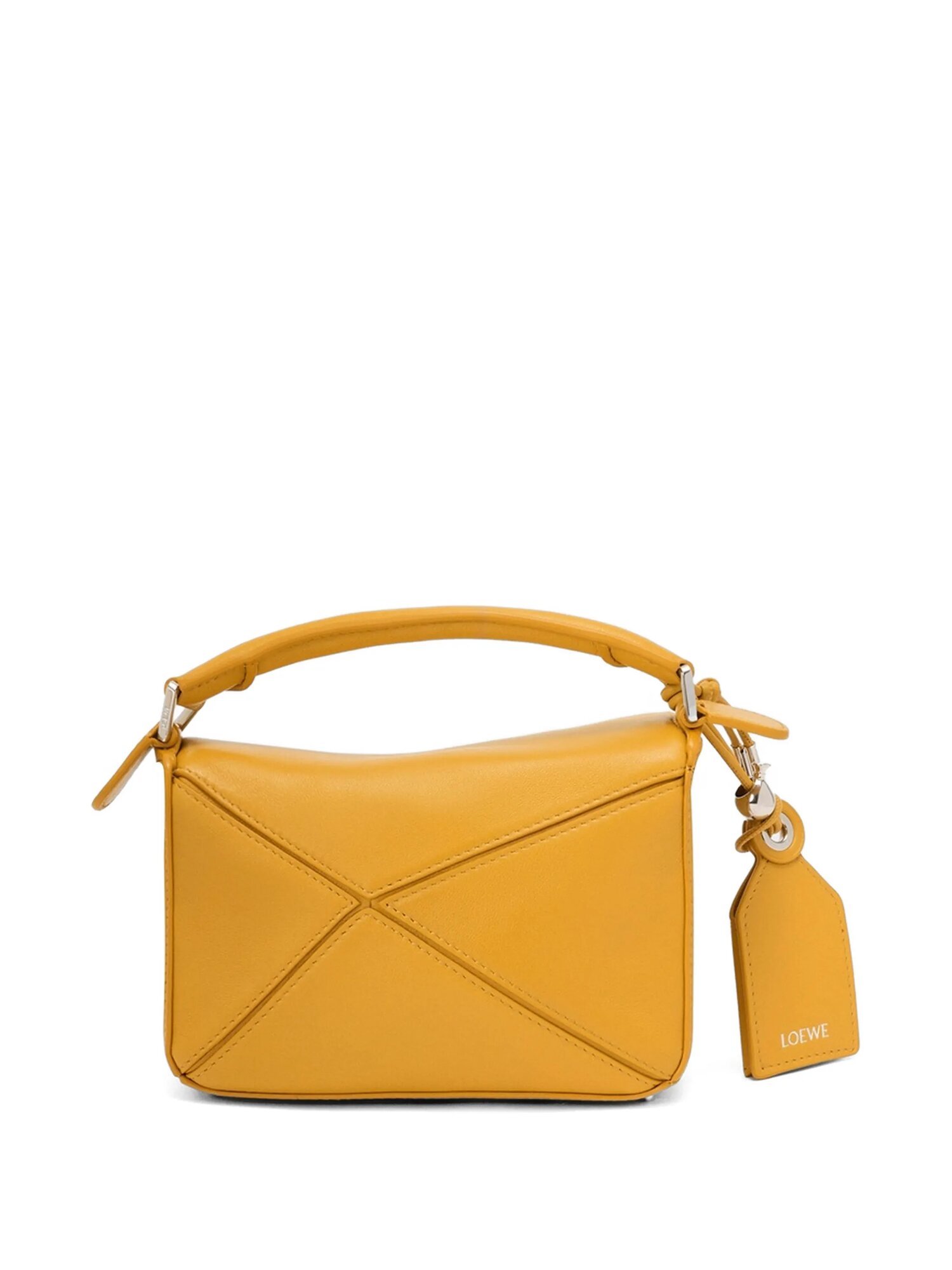 Сумка Loewe Featherlight Puzzle, Желтый — фото 1