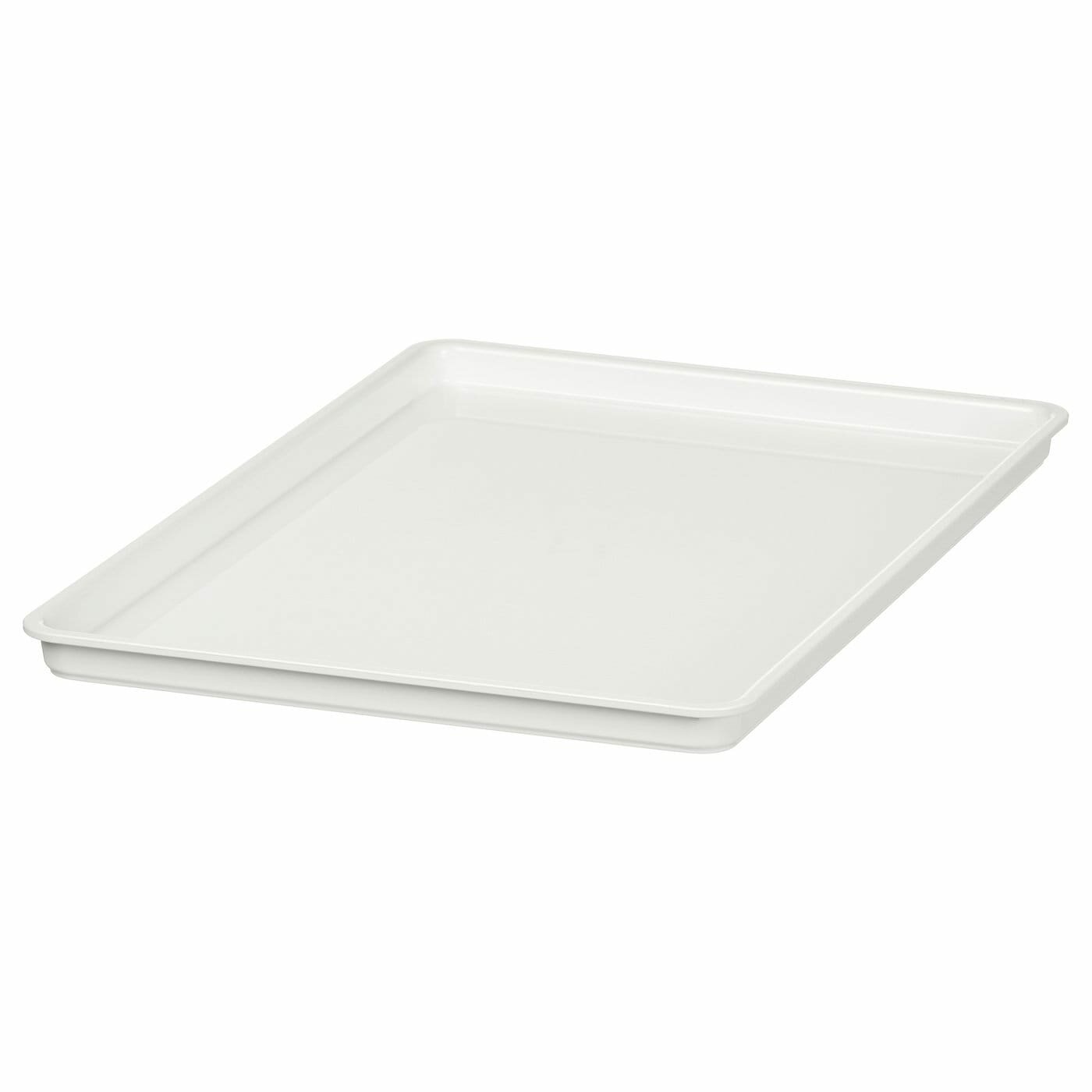 Крышка IKEA KUGGIS 605.685.27, белая, 18 см x 26 см, ПЭТ, для контейнеров KUGGIS