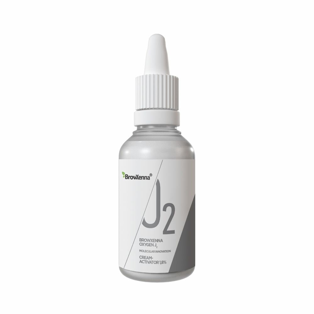 BrowXenna Крем-активатор / оксид для бровей и ресниц 1,8% OXYGEN J2, 30 мл (Brow Henna / БроуХенна)