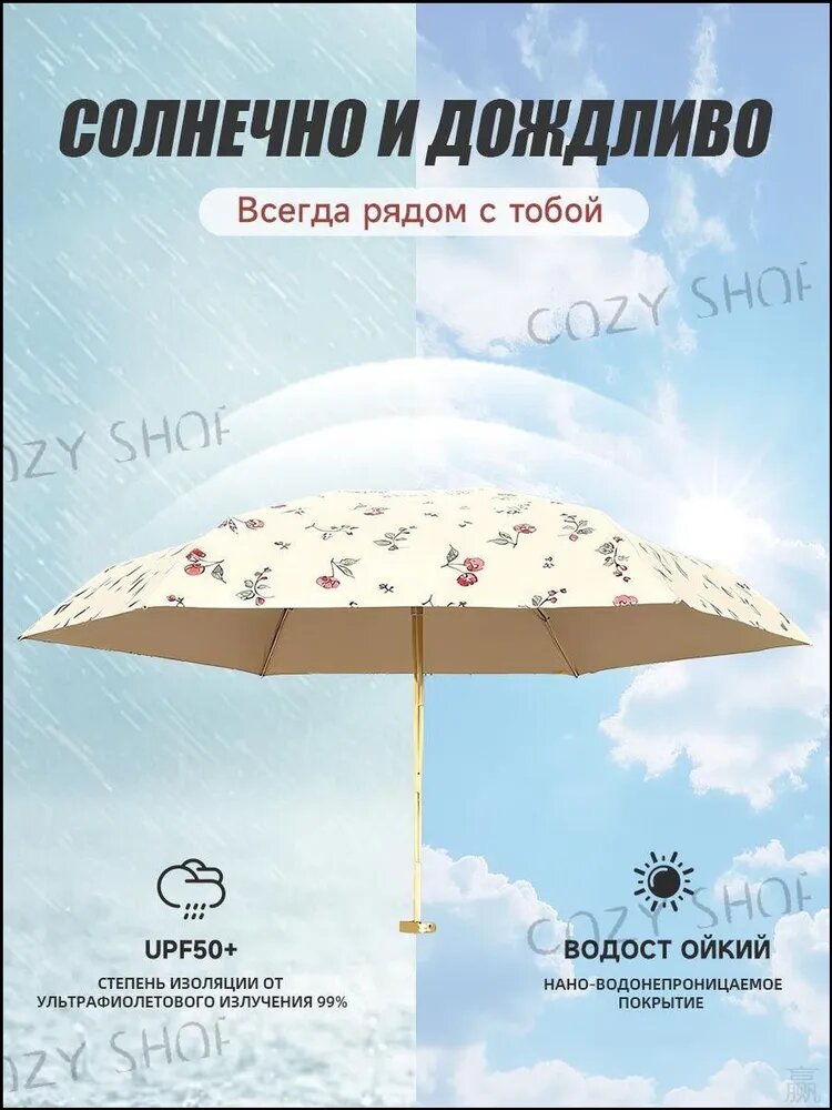 Зонт , пыльная роза — фото 1