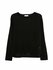 Свитер MAJESTIC FILATURES Round neck sweater, размер 44, , black/black