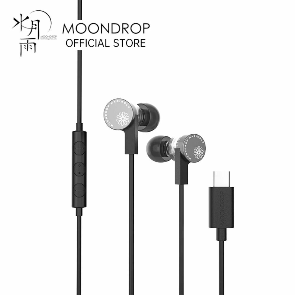 MOONDROP MARIGOLD Наушники-вкладыши USB-C со встроенной звуковой картой DSP 32 бит/384 кГц