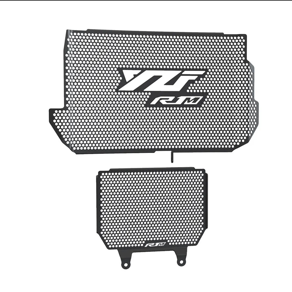 2024 Защитная крышка решетки радиатора для Yamaha YZFR1 YZFR1M YZF-R1 YZF-R1M YZF A 1Set With LOGO
