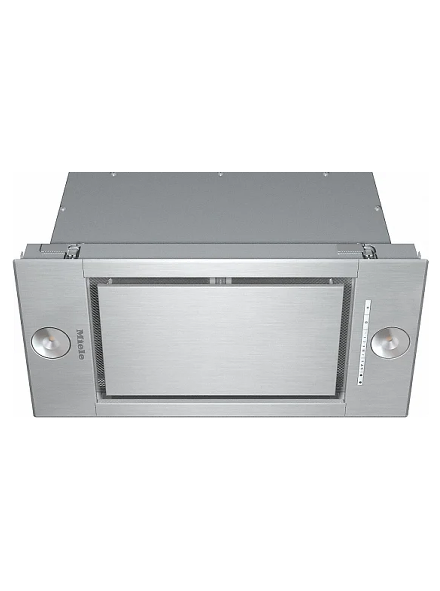 Встраиваемая вытяжка Miele DA 2668 кухонная, 3 режима, серебристая