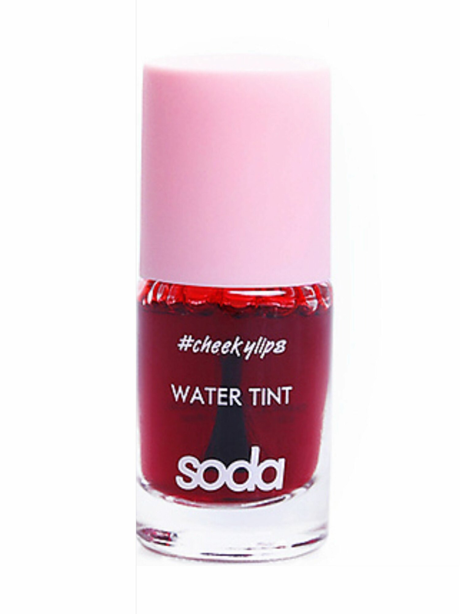 SODA Тинт на водной основе для губ WATER TINT #cheekylips, 003 THRICE BEAUTIFUL, 10 мл.