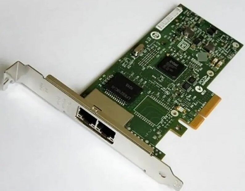 IBM 49Y4230 49Y4232 94Y5166 Intel i340-T2 (формат i350-T2 ) двухпортовая гигабитная сетевая карта для компьютеров и серверов PCI-E x4, содержит 2 разъёма RJ45 1 Gbit