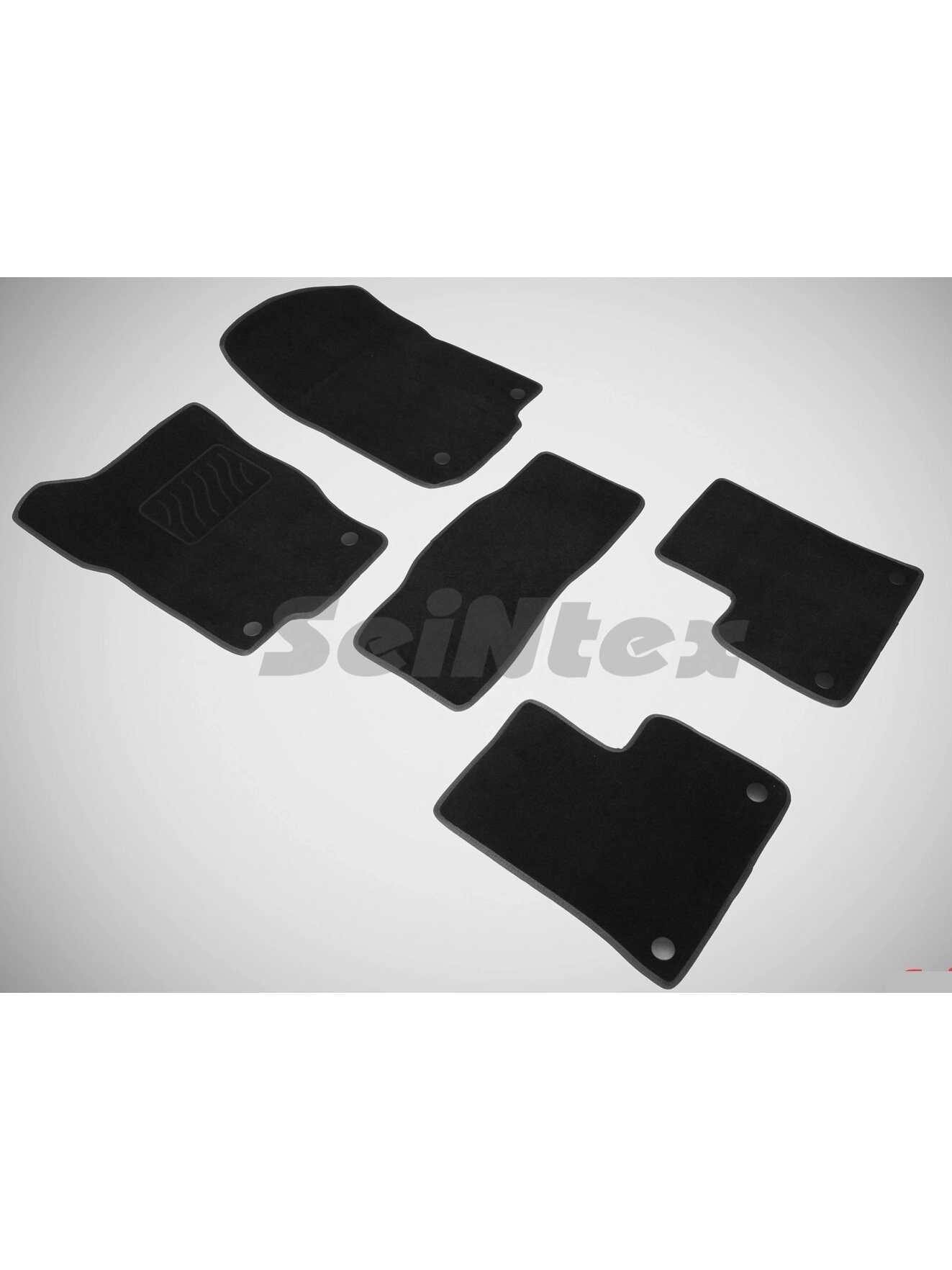 Ворсовые коврики LUX для Mercedes-Benz M-Class W166 2011-2018 Seintex 85237