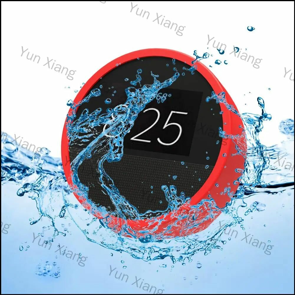 Чехол из силикона для Amazon Echo Spot 2024, водонепроницаемый и противоударный