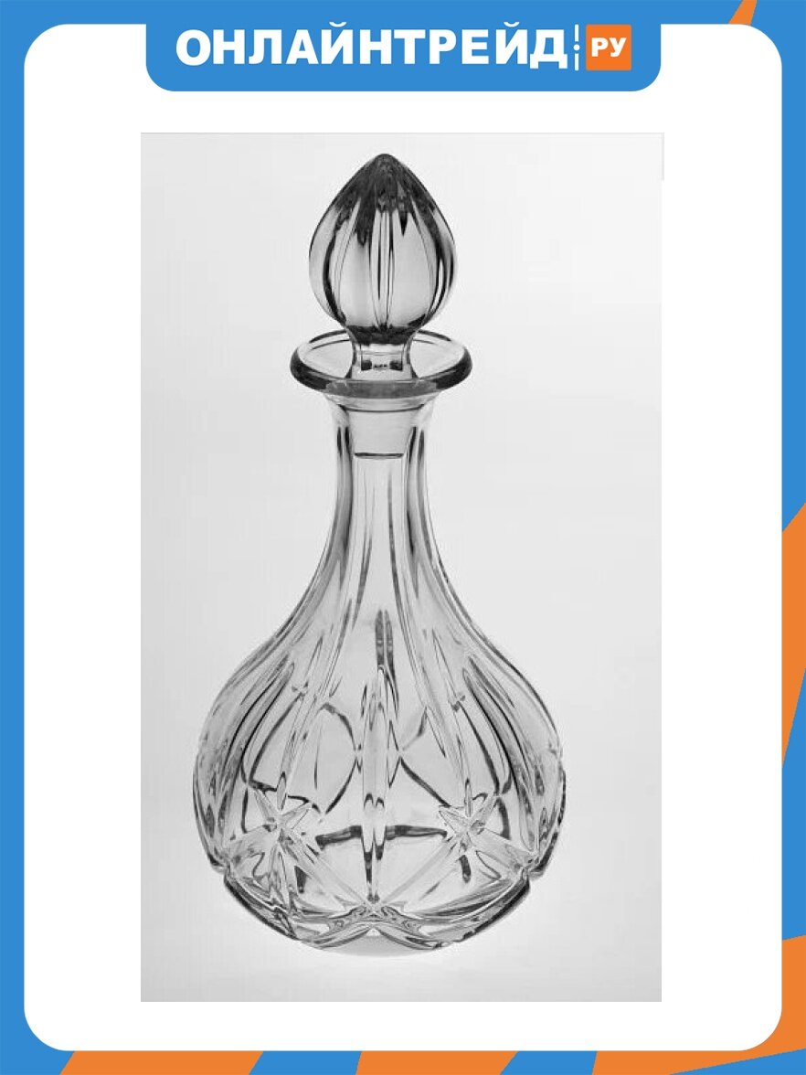 Графин Crystal Bohemia BARWARE, 1250 мл, хрусталь