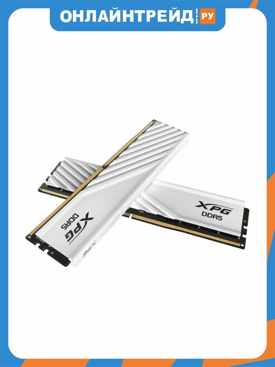 Оперативная память Adata XPG LANCER Blade 32GB (2x16Gb) DDR5-6400 PC-51200 CL32 1.4V WHITE