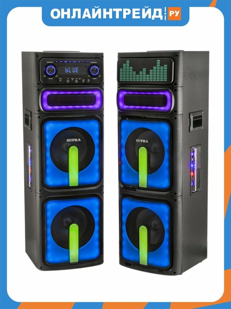 Минисистема Supra SMB-2050, черный