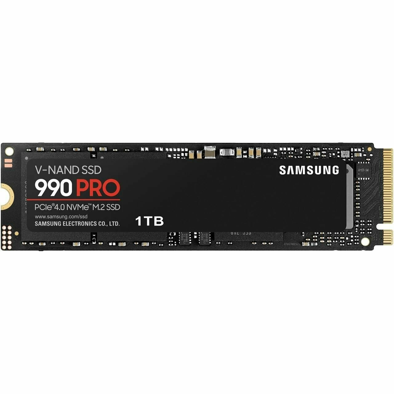 1 ТБ M.2 NVMe накопитель Samsung 990 PRO (MZ-V9P1T0BW) - PCI-E 4.0, чтение - 7450 МБ/с, запись - 6900 МБ/c, TBW - 600