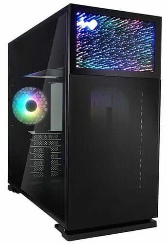 Компьютерный корпус InWin N127 Nebula (IW-CS-N127BLK-1AL120) черный - Midi Tower, ATX, USB 3.2 Gen 1 Type-A, USB 3.2 Gen 2x2 Type-C