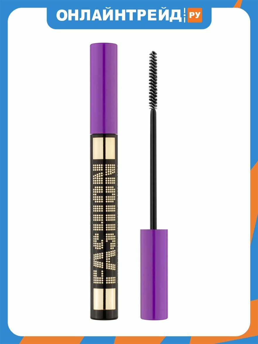 Тушь для ресниц Eva Mosaic Extreme Fashion Lashes объём и удлинение, черная