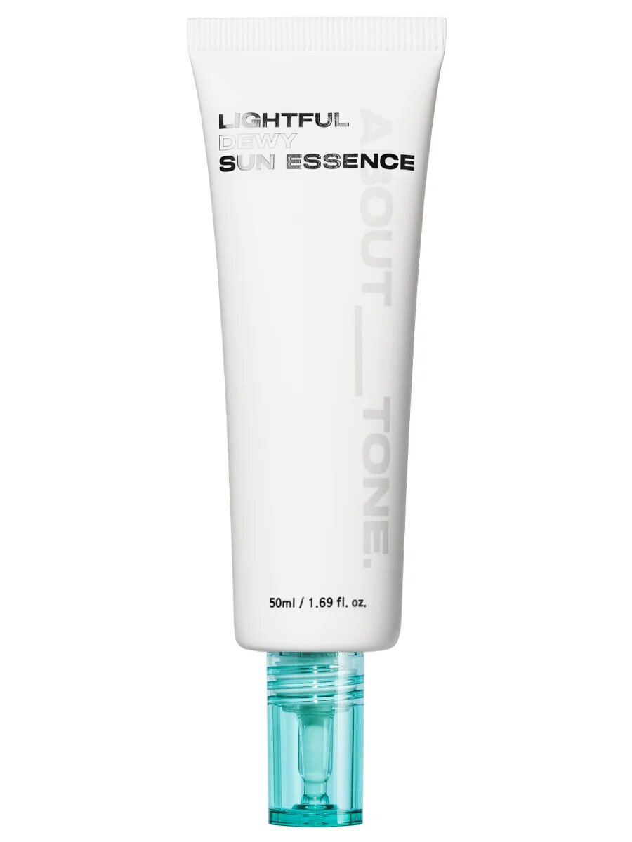 About Tone Легкий увлажняющий солнцезащитный флюид SPF50 Lightful Dewy Sun Essence 50 мл
