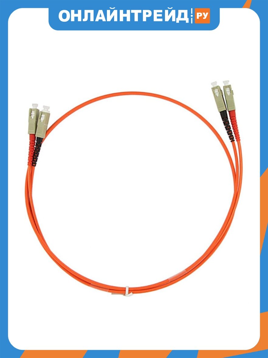 Патч-корд оптический Toplan , дуплексный, SC/PC-SC/PC, MM 62,5/125 (OM1), 40 м, LSZH