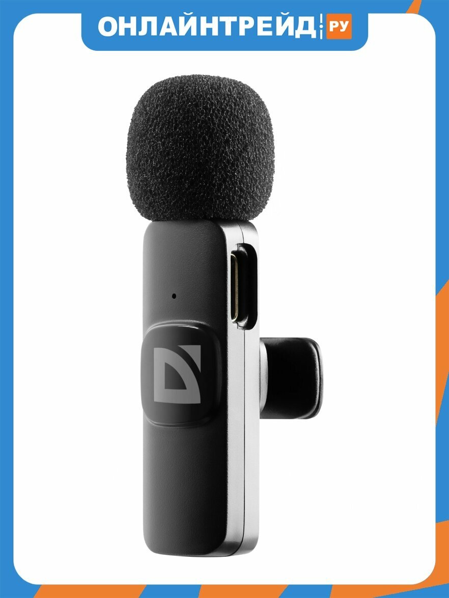 Микрофон Defender Talky-137 wrls, черный (64137)