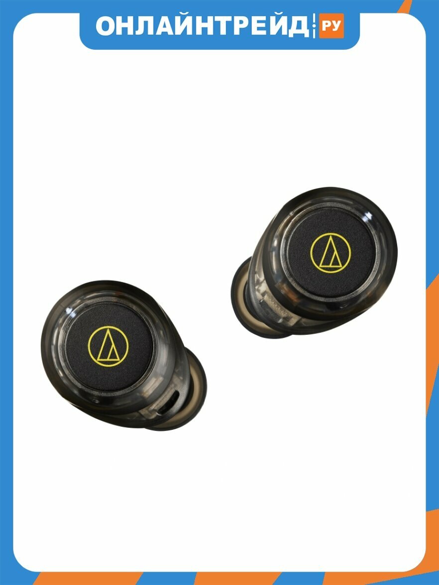 Беспроводные наушники Audio-technica ATH-CKS30TW+, прозрачно-черный