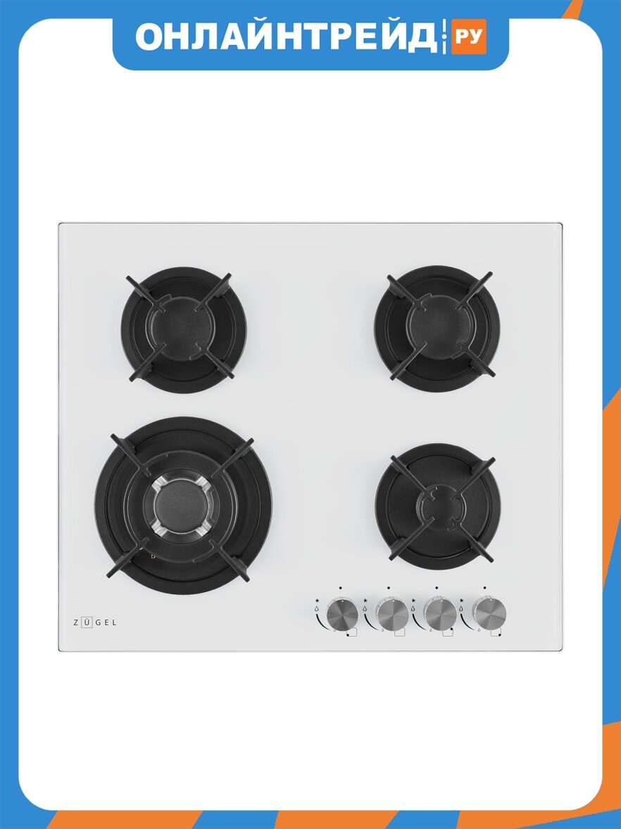 Газовая варочная панель Zugel ZGH603W