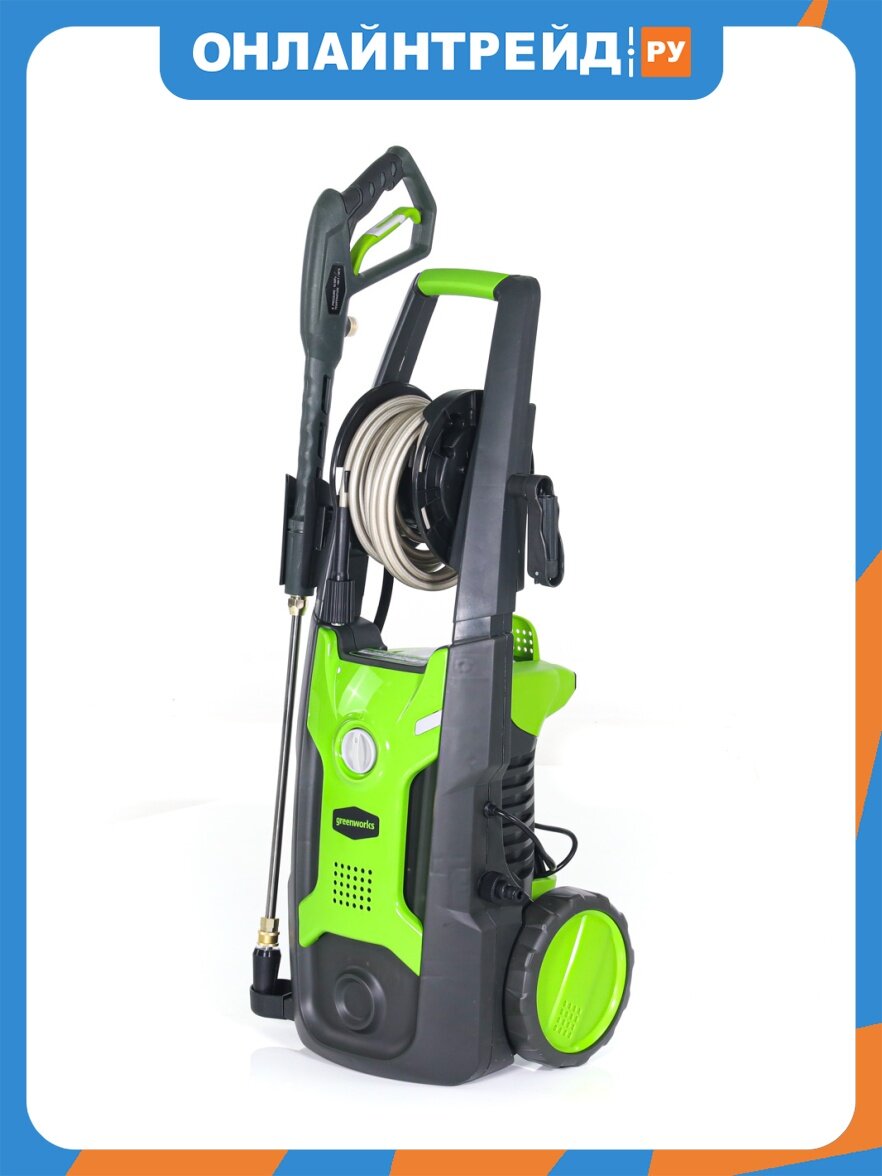 Мойка высокого давления Greenworks электрическая 5106607 2000 Вт 140 бар