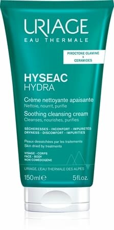Средство для умывания Uriage Hyseac Hydra Soothing Cleansing Cream, 150 мл