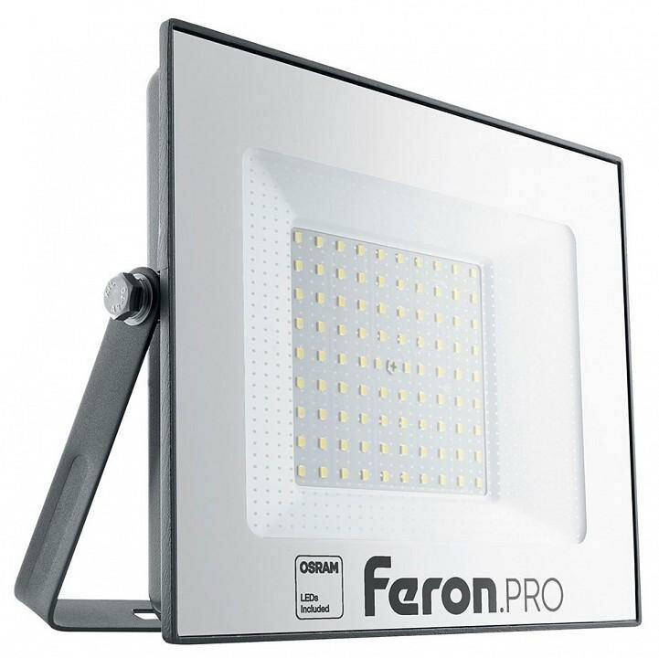 Прожектор Feron LL-1000 41541 цвет плафона подвески Черный, цвет арматуры Черный