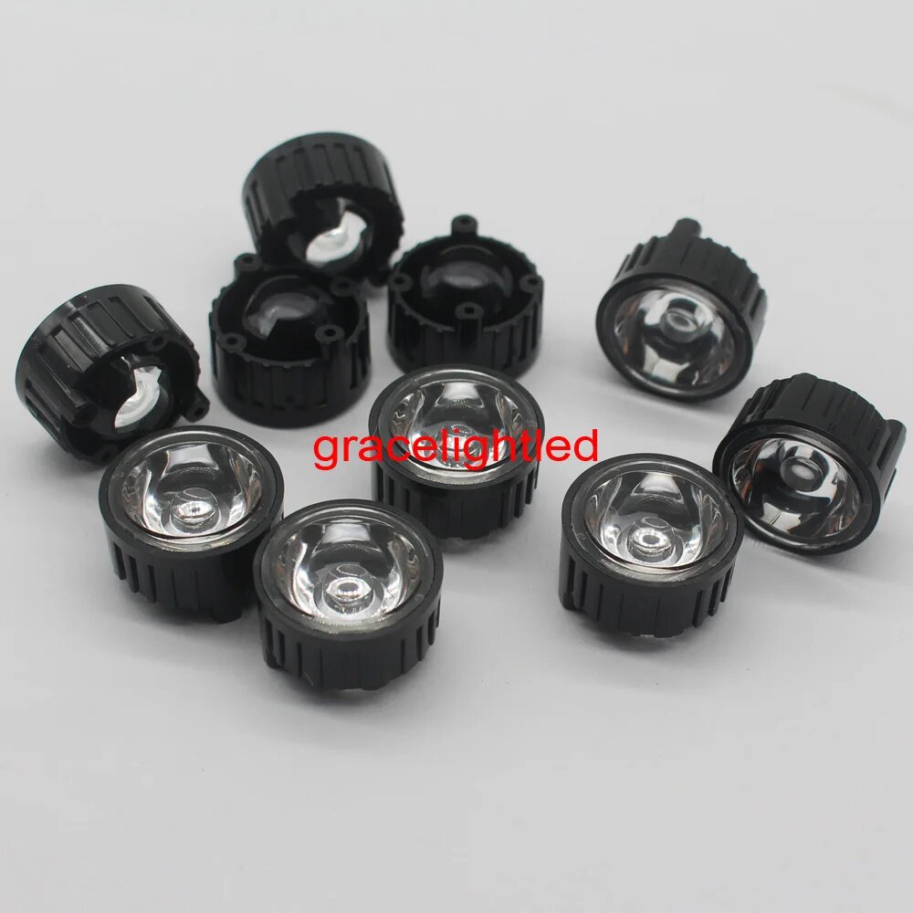 Линзы LED CHTPON 20 мм 100 шт. 60degreen