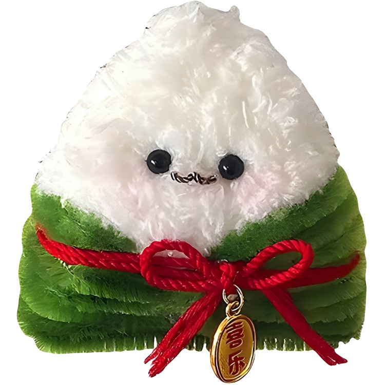 Кукла-шарм унисекс CHUNTUSHU Zongzi, Glutinous Rice Zongzi[DIY Material for Wrapping], 8 см