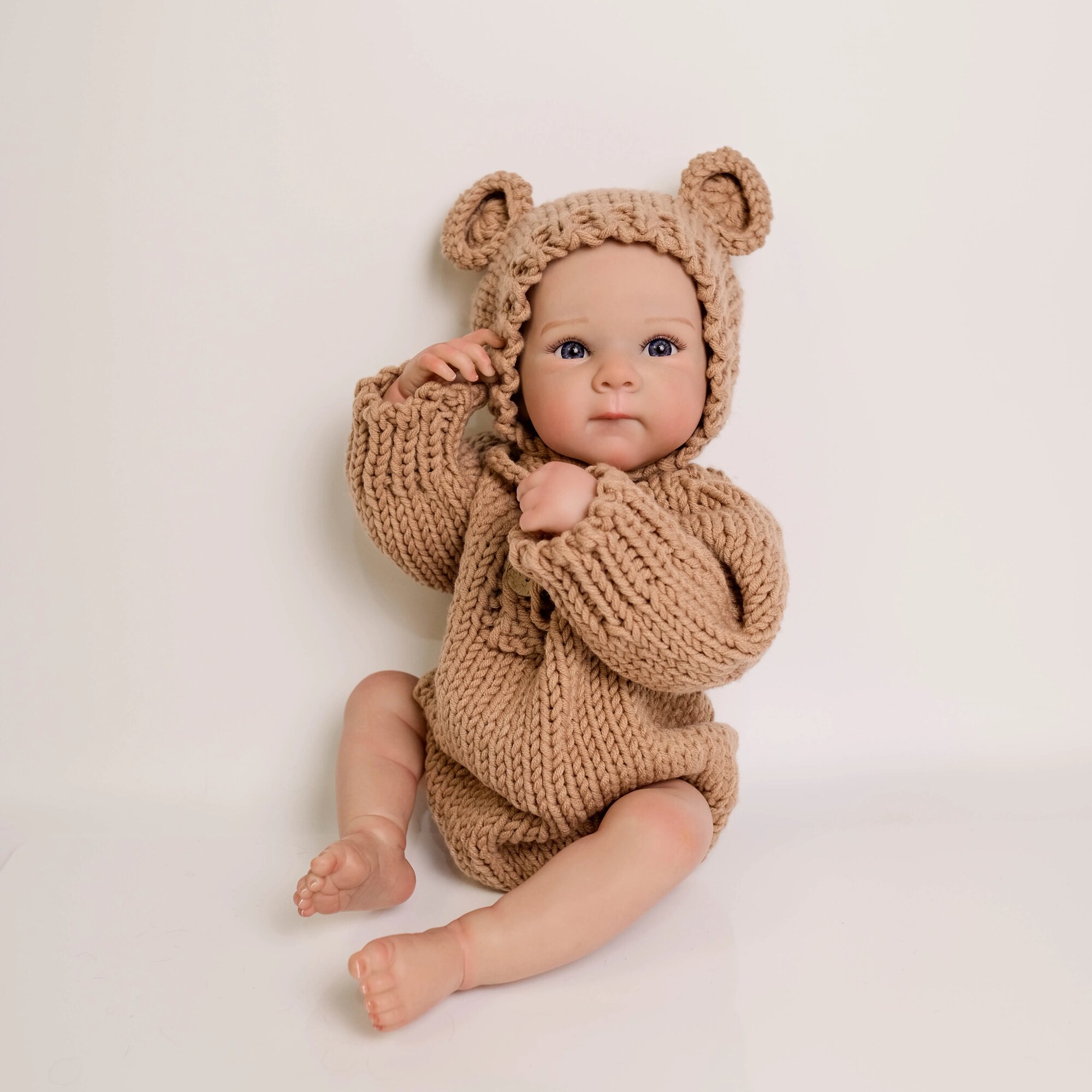NPK 18-дюймовая силиконовая кукла Bettie Reborn Baby