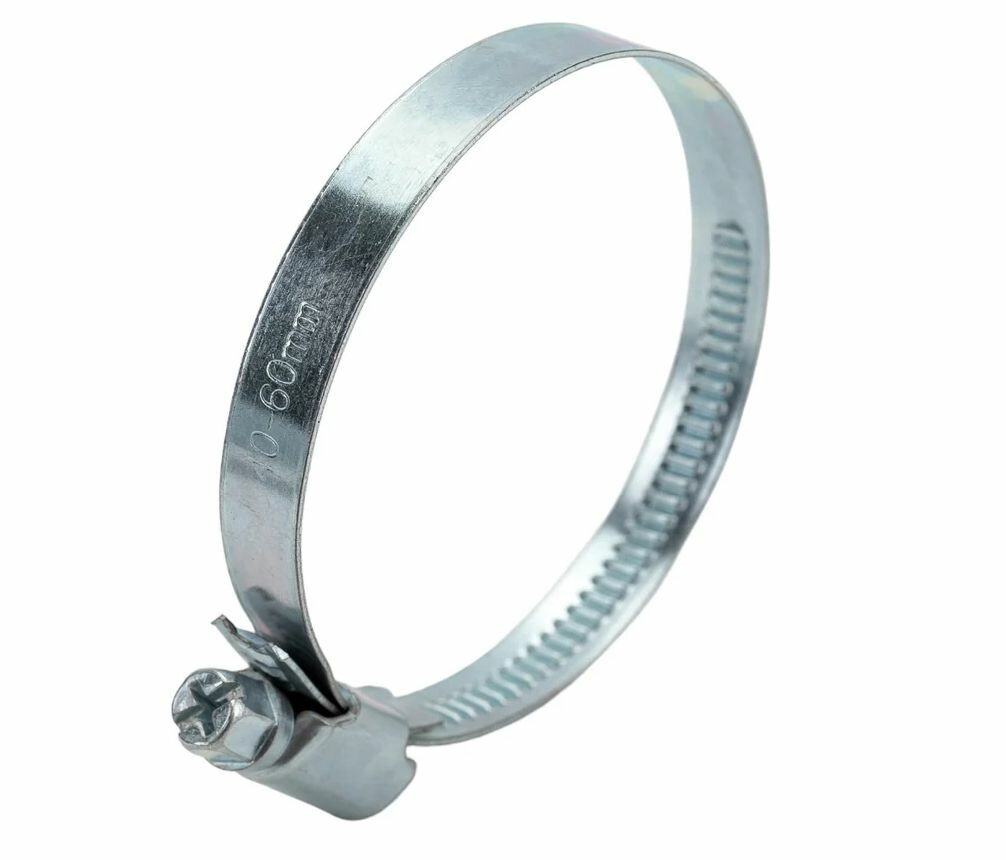 Хомут 40-60 мм, металлический, болт, TORK 40/60