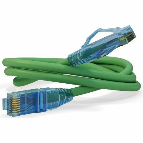 Патч-корд Hyperline 1.5м RJ-45 cat.6 зелёный