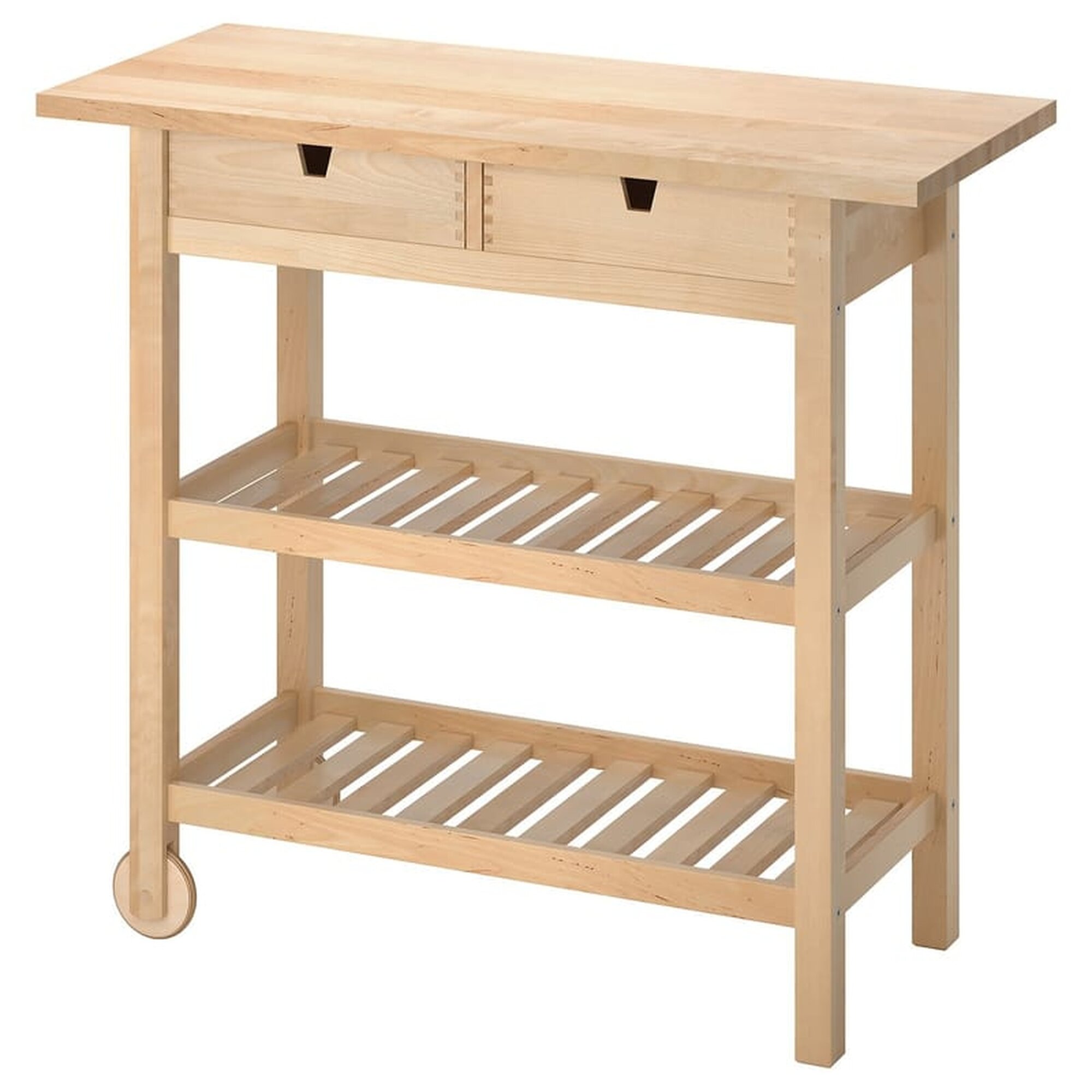 Этажерка IKEA F RH JA, светло-коричневый, 100x43 см 800.359.20
