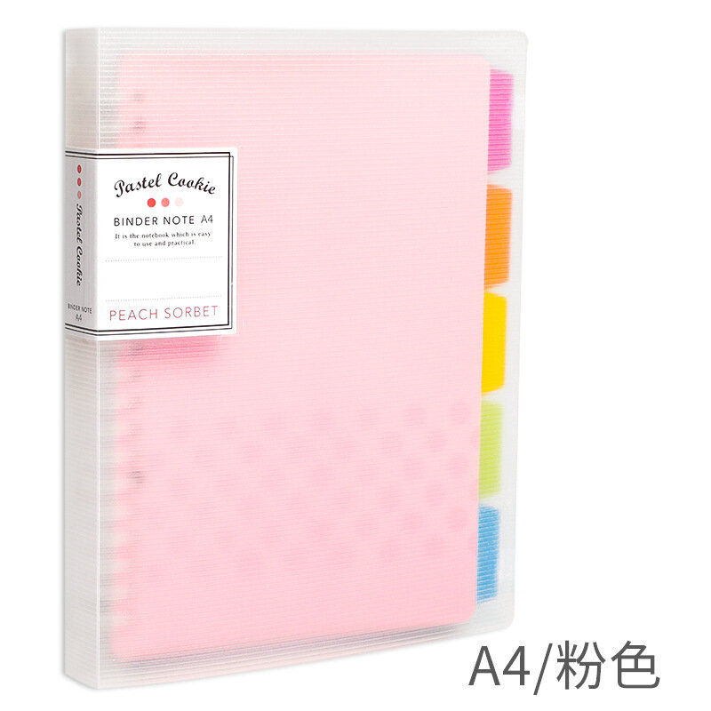Блокнот Kokuyo Pastel Cookie RUCP со съемной обложкой, форматы A4, A5, B5, тетрадь-биндер, канцелярские товары