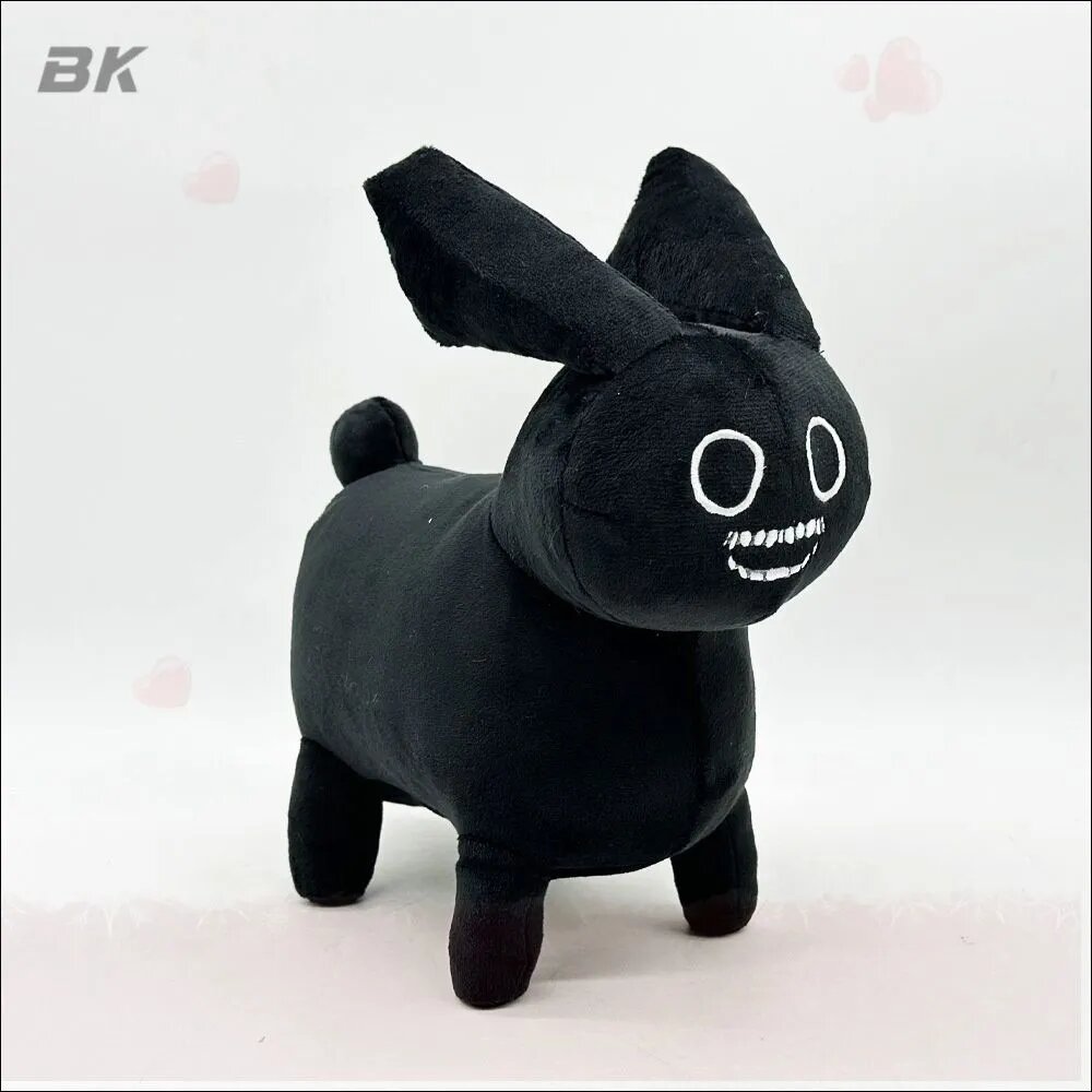 Мягкая Игрушка forsaken chance/Gubby, Черный Кролик, 25см, Бархат