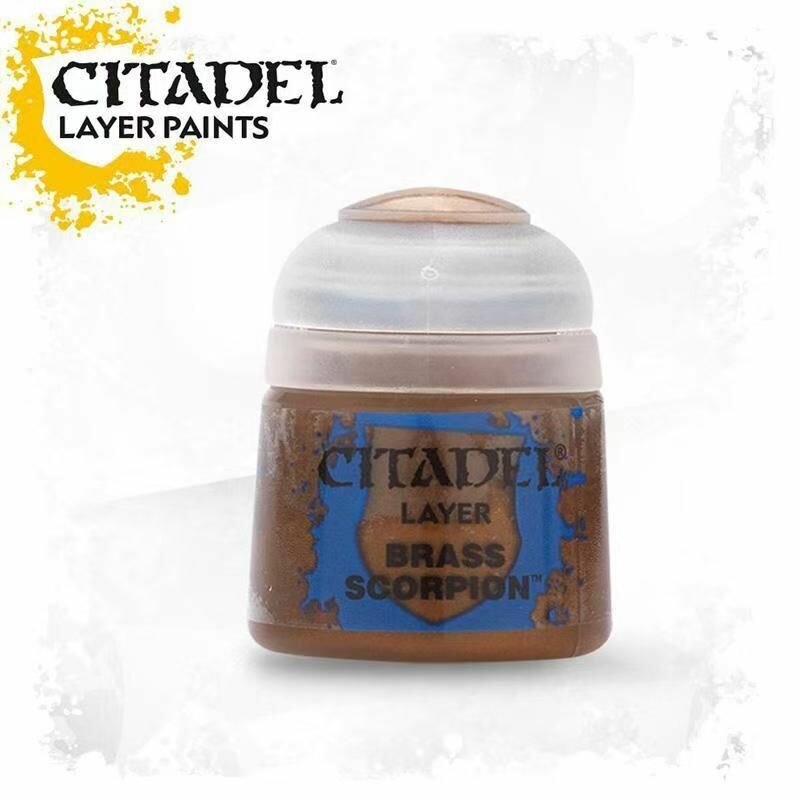 Краска акриловая Citadel Layer Brass Scorpion - 12мл.