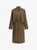 Пальто AURALEE Belted layered coat, размер 44, коричневый