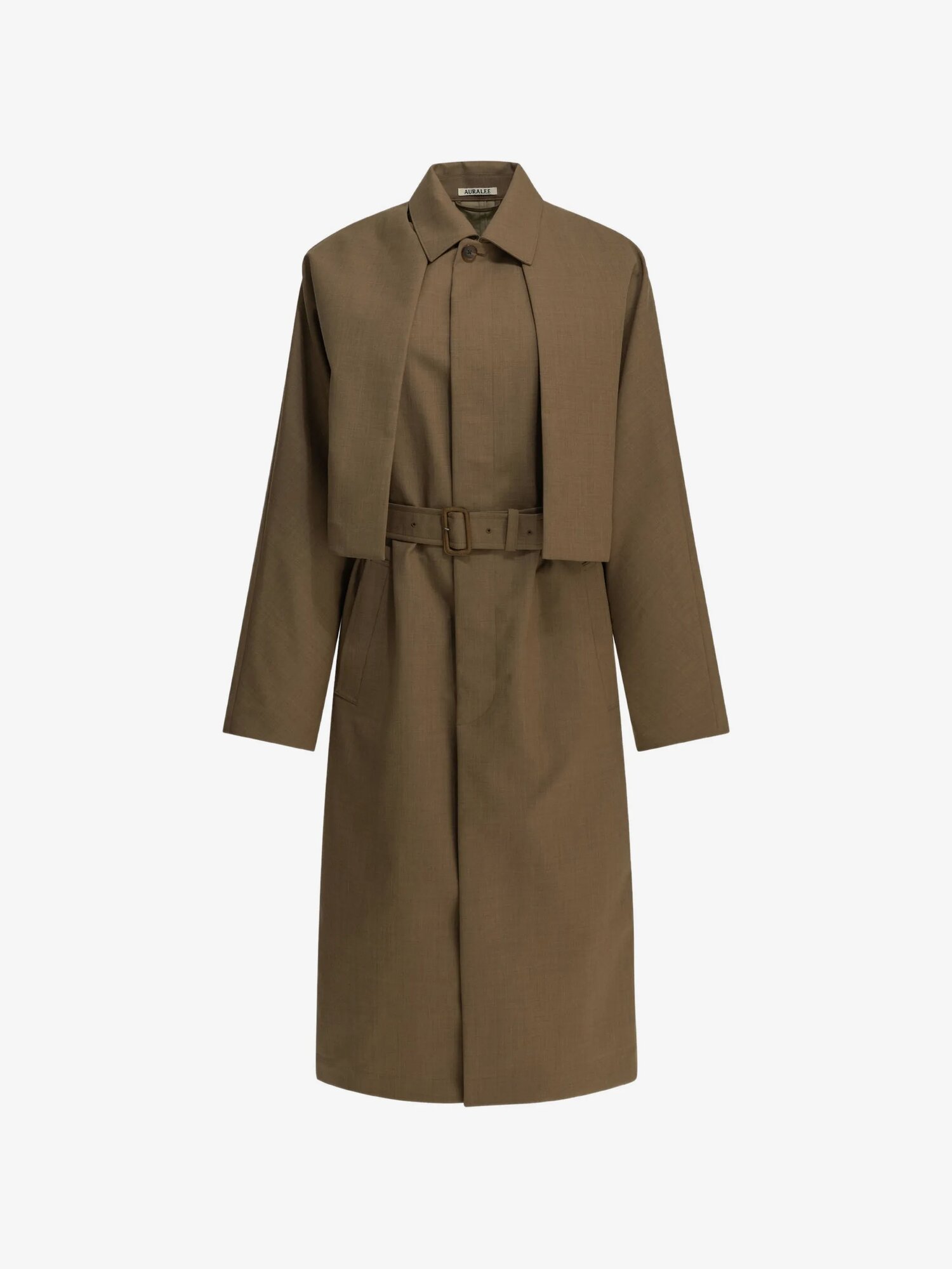 Пальто Belted layered coat