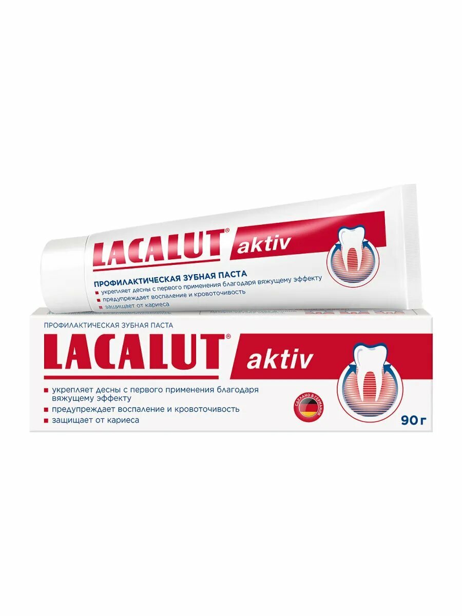 Lacalut Aktiv Зубная паста Профилактическая 90 г 1 шт
